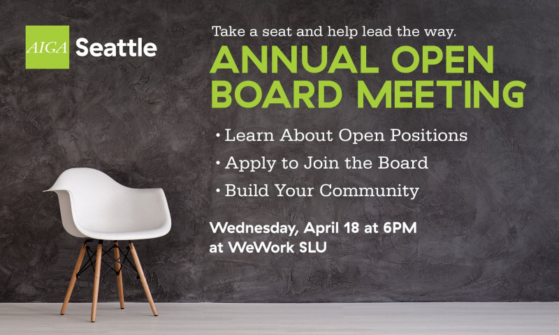 Aiga Seattle Open Board Meeting 2018